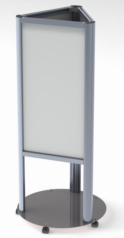 3 sided Mobile Hospital boards