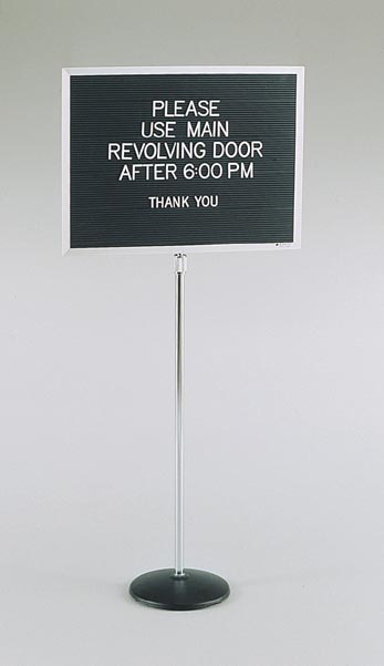 Single Pedestal Letter Boards